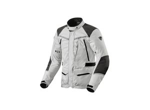 8700001365260 - REVIT! Motorradjacke RevIt! Voltiac 3 H2O Silber-Schwarz