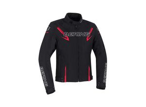 3660815149416 - Motorradjacke Maceo Schwarz-Rot Kinder