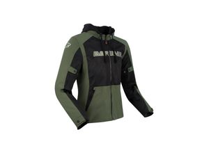 3660815176214 - Motorradjacke Spirit Schwarz-Khaki