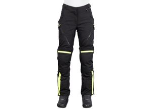 8052644885552 - Motorradhose Tempest 2 Damen D-Dry Schwarz-Neongelb