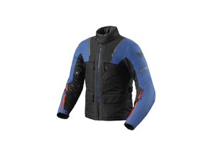 8700001365536 - REVIT! Motorradjacke RevIt! Offtrack 2 H2O Blau-Schwarz