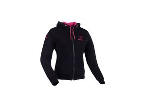 3660815162057 - Motorradjacke Lady Hoodiz 2 Fuchsia-Schwarz Damen