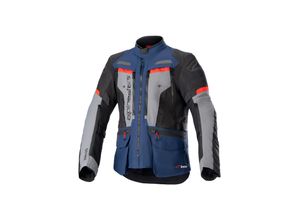 8059347086668 - Alpinestars Motorradjacke Alpinestars BOGOTA PRO DRYSTAR Dunkelblau-Schwarz-Hellrot