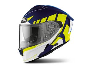 8029243331223 - Integralhelm Spark Blau-Gelb