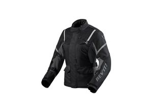 8700001351065 - REVIT! Motorradjacke RevIt! Horizon 3 H2O Schwarz-Weiß Damen