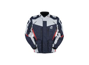 3435980327958 - Motorradjacke Apalaches Blau-Weiß-Rot