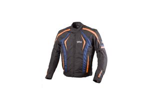 7630180108291 - GMS Motorradjacke GMS Sport Blouson Pace Schwarz-Navy-Orange