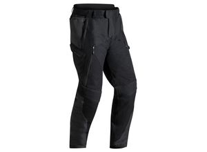 3661615484738 - Eddas C Damen Motorrad Textilhose - Schwarz Grau - 5XL - female