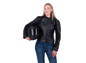 7350137971715 - Motorradjacke Roadster Schwarz Damen