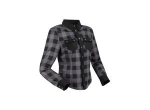 3660815176016 - Motorradjacke Jovan Schwarz-Grau Damen