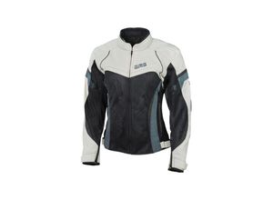 7630472640225 - GMS Tara Mesh Damen Motorrad Textiljacke - Schwarz Beige - 6XL - female