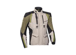 3661615425236 - Eddas Motorrad Textiljacke - Schwarz Grün - 4XL - unisex