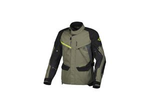 8718913107441 - Motorradjacke Mundial Grau-Gelb