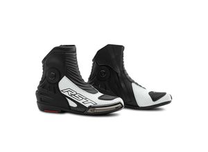 5056136227519 - RST Motorradstiefel RST Tractech Evo 3 Short Weiß-Schwarz