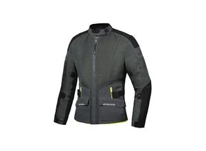 3661615578376 - Motorradjacke M-NJORD Tactic Grün-Schwarz-Gelb