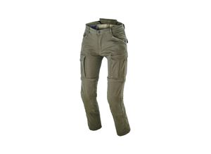 8718913084964 - Arrival Motorrad Textilhose - Grün - 32 - unisex