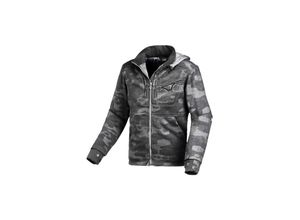 8718913095199 - Motorradjacke District Grau Print