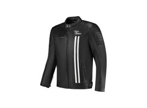 9501444667435 - Rusty Stitches Motorradjacke Rusty Stitches Cooper Schwarz-Weiß