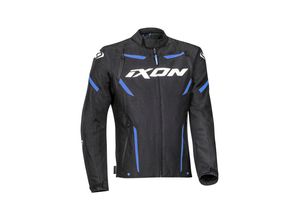 3661615420989 - Motorradjacke Striker Schwarz-Weiß-Blau