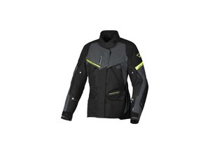 8718913107649 - Motorradjacke Mundial Night Eye Grau-Gelb Damen