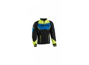 3661615480228 - Striker Air Kinder Motorrad Textiljacke - Schwarz Blau Gelb - 6 Jahre - unisex