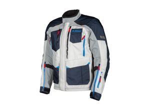 0687408020030 - KLIM Motorradjacke Carlsbad Navy Blau-Cool Grau