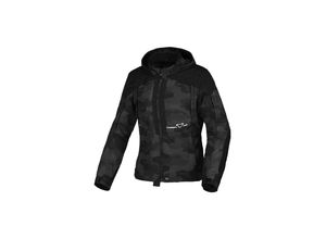 8718913108974 - Territor Wasserdichte Damen Motorrad Textiljacke Schwarz Mehrfarbig 2XL