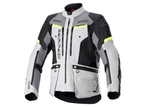 8059347096599 - Alpinestars Motorradjacke Alpinestars BOGOTA PRO DRYSTAR Ice Grau-Dunkelgrau-Gelb Fluo