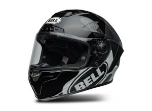 0196178095662 - Integralhelm BELL Race Star DLX Flex Hello Cousteau Algae Matt-Glänzend Schwarz-Weiß