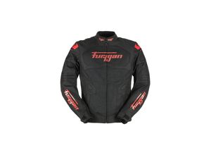 3435980347109 - Motorradjacke Atom Vented Evo Schwarz-Rot