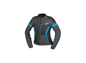 7630554903590 - iXS Motorradjacke Sport Trigonis-Air Grau-Türkis Damen