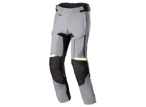 8059347096636 - Alpinestars Motorradhose Alpinestars BOGOTA PRO SUMMER DRYSTAR Dunkelgrau-Gelb Fluo