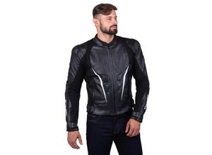 7350137971647 - Motorradjacke Roadster Schwarz-Weiß