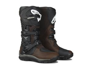 8021506562726 - Alpinestars Motorradstiefel Alpinestars Corozal Adventure Drystar Oiled Leather Braun-Scwarz