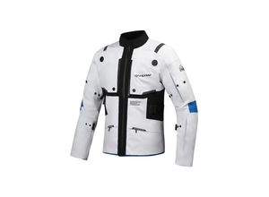 3661615577317 - Motorradjacke M-SKEID Grau-Blau