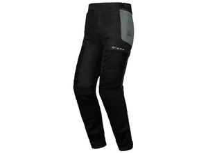 3661615580911 - M-Njord Motorrad Textilhose - Schwarz Grün - L - unisex