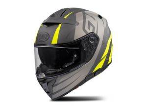 8053288453442 - Integralhelm Devil GT Y BM Schwarz-Grau-Gelb