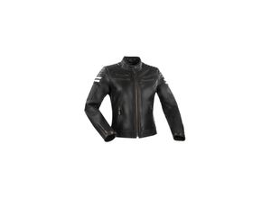 3660815154472 - Motorradjacke Lady Funky Schwarz-Weiß Damen