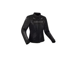 3660815164976 - Motorradjacke Lady Volga Schwarz-Weiß Damen