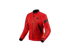 8700001379427 - Motorradjacke RevIt! Control Air H2O Damen Rot-Schwarz