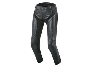 8718913085909 - Mohita Damen Motorrad Lederhose - Schwarz - 44 - female