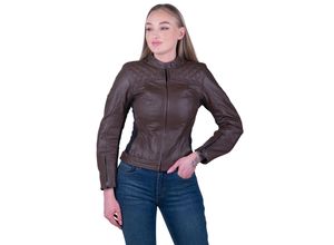 7350113104809 - Motorradjacke Boomer Braun Damen