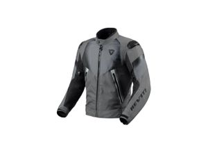 8700001379175 - Motorradjacke RevIt! Control H2O Grau-Schwarz