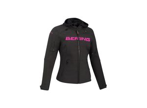 3660815006238 - Motorradjacke Drift Schwarz-Rosa Damen