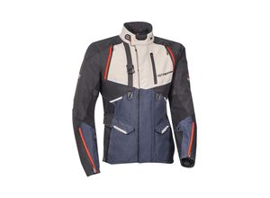 3661615425052 - Motorradjacke Eddas Beige-Blau-Schwarz