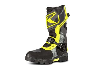 0681573620279 - Adventure GTX Motocross Stiefel - Grau Gelb - 46 - unisex