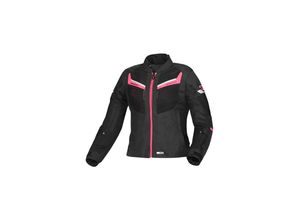 8718913120327 - Motorradjacke Tondo Schwarz-Rosa Damen