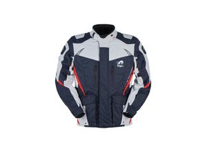 3435980327989 - Motorradjacke Apalaches Blau-Weiß-Rot