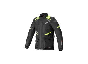 8059175406942 - Alpinestars Motorradjacke Alpinestars Andes V3 Drystar® Schwarz-Fluo Gelb