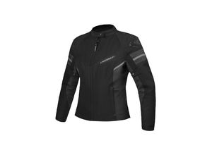 3661615496168 - Ilana Evo Damen Motorrad Textiljacke - Schwarz Grau - XL - female